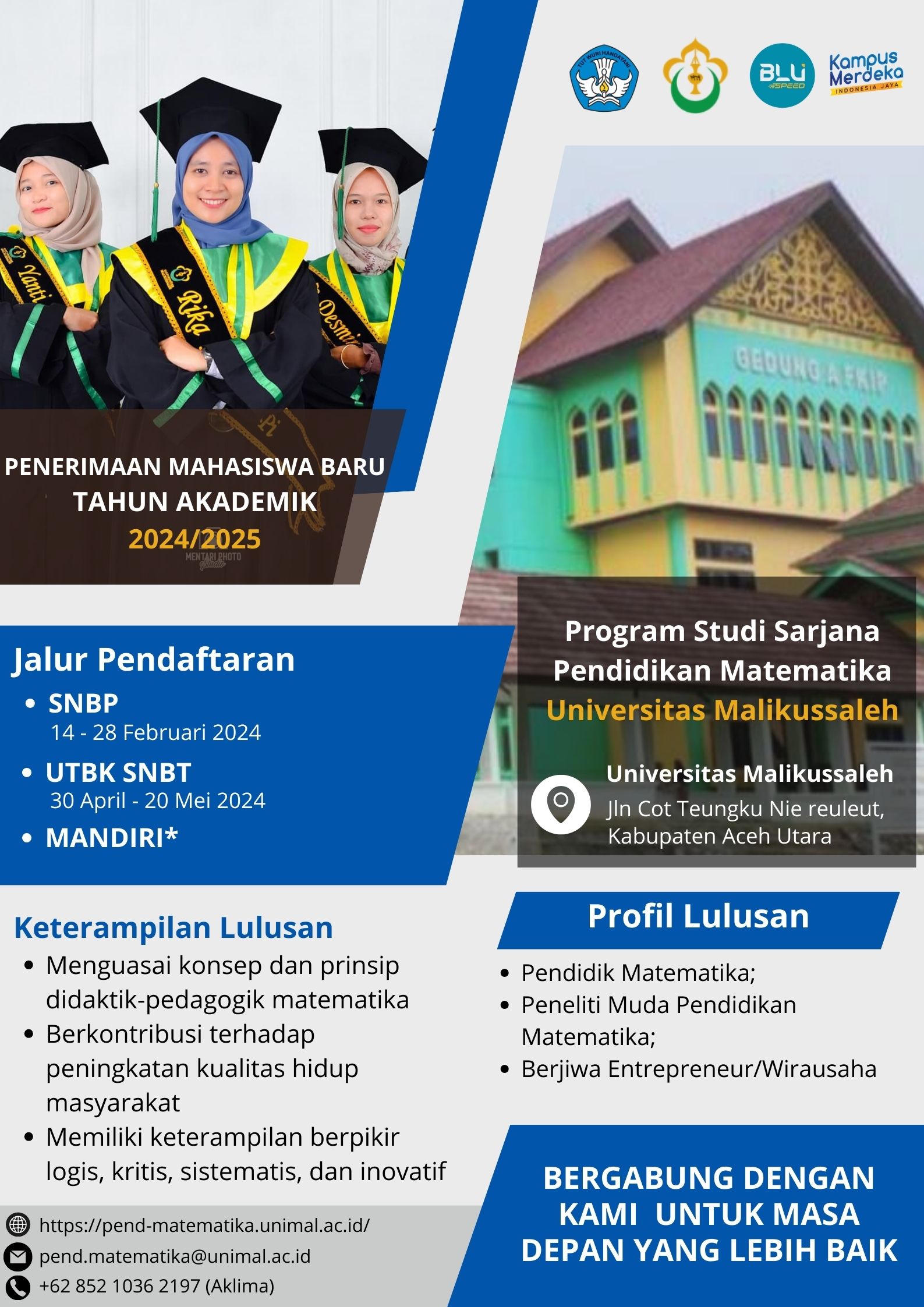 Pendaftaran Mahasiswa Baru Tahun Akademik 2024 - 2025